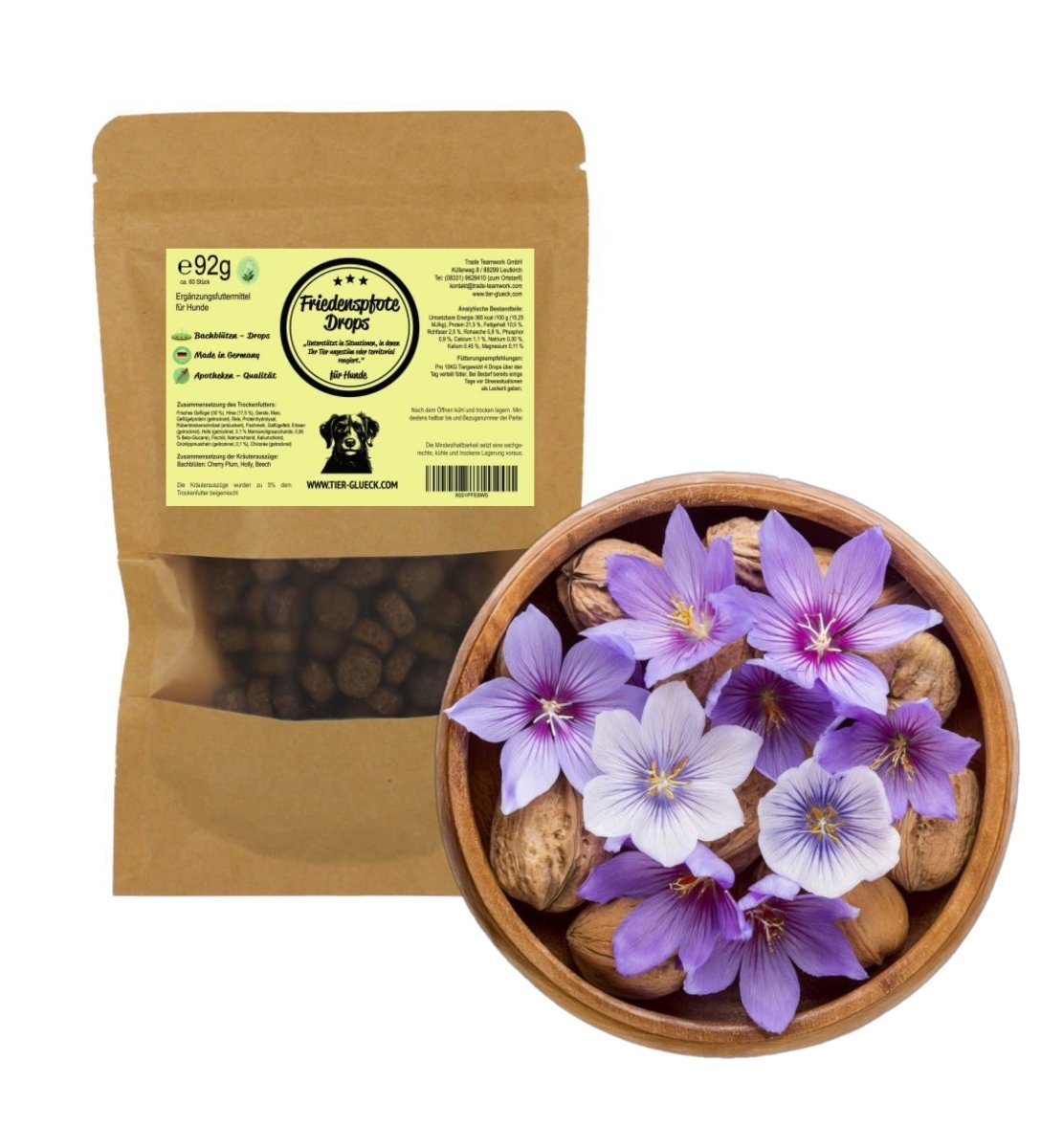 Relax Drops Dog – Calms stress & restlessness – Tier Glück